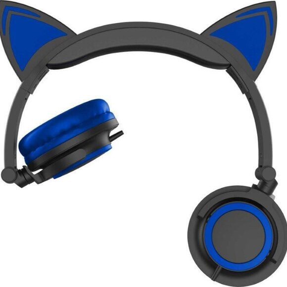 Hype | Headphones | Hype Wired Pink Led Cat Ear Headphones With 35mm Jack Plug | Poshmark